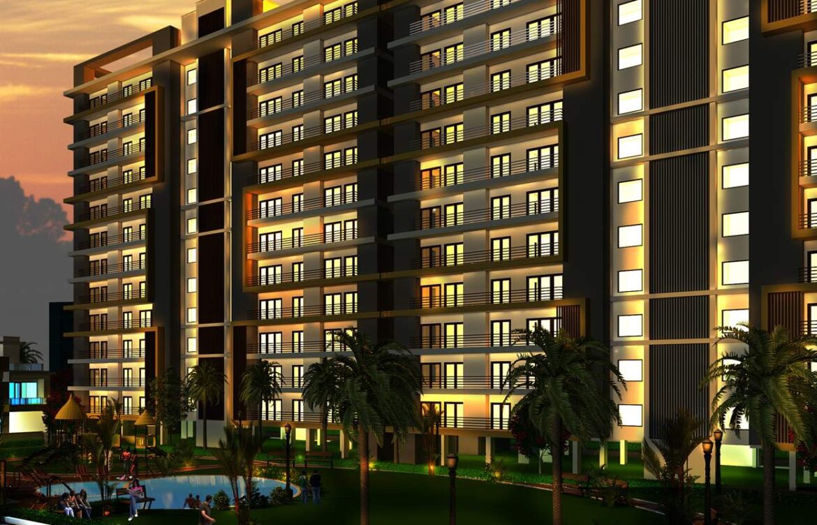 Group Housing Site Plan, Group Housing Plan, Middle Income Group House Plan